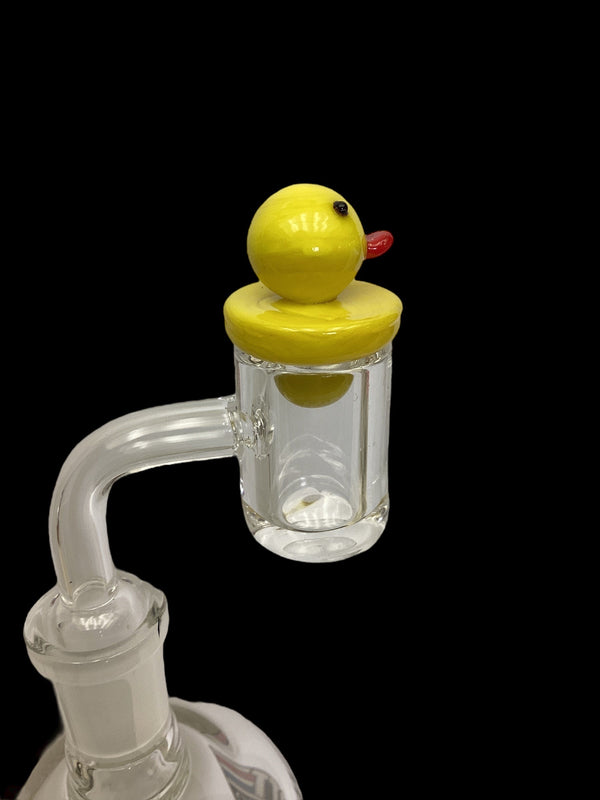 Rubber Ducky Glass Carb Cap - The Bomb Head Shop