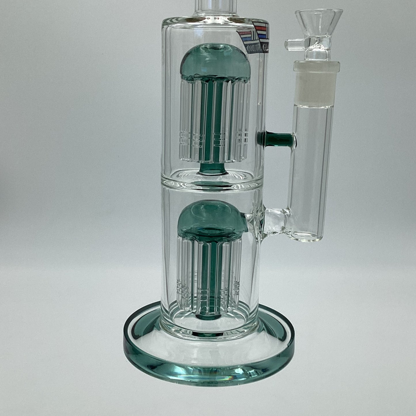 TopSchott Water Pipe - Double Tree Perc – The Bomb Headshop