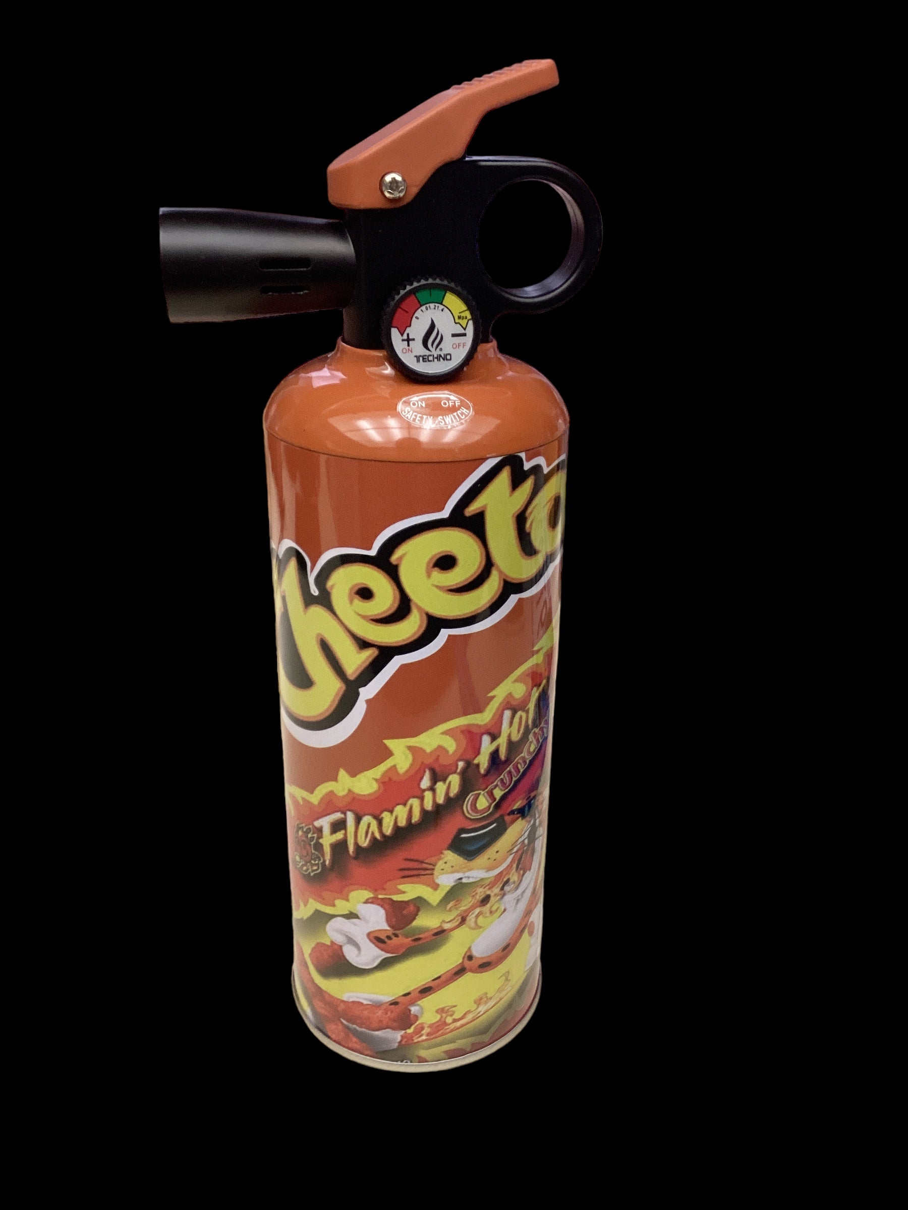Hot Cheetos Fire Extinguisher Torch - The Bomb Headshop