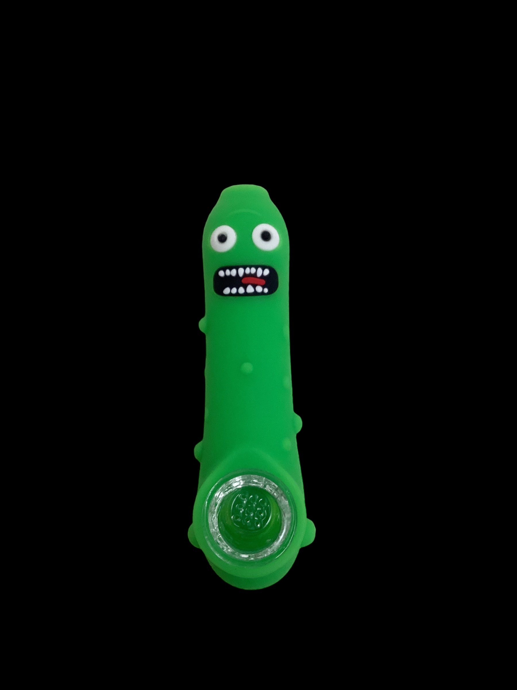 Silicone Pickle Hand Pipe - The Bomb Headshop